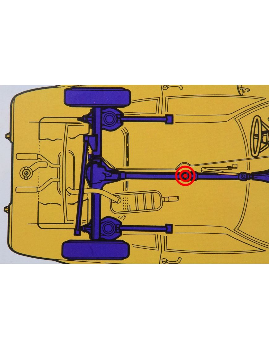 Opel CIH Rear Axle Shaft Rubber Set - Sport