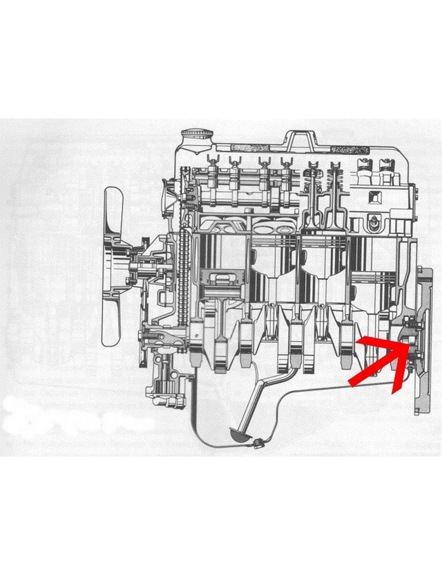 Premium Rear Engine Oil Seal, 1.6 - 2.4 Engines